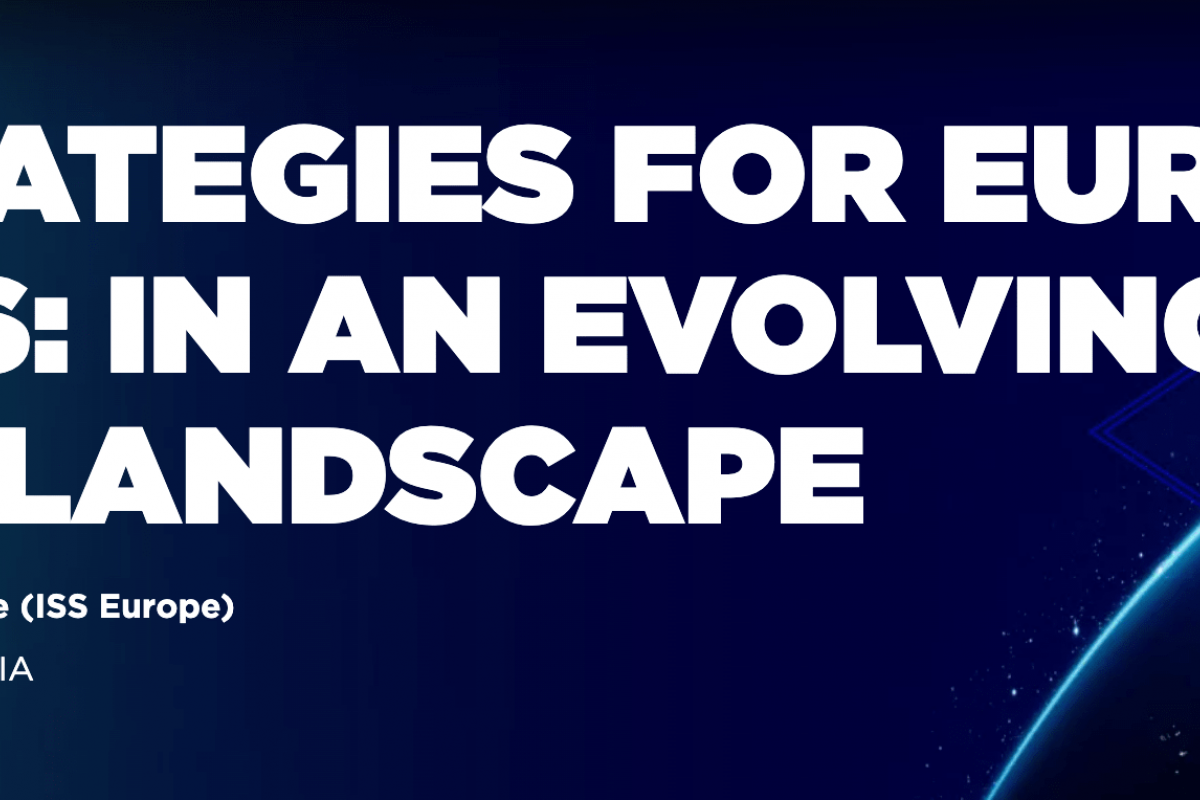 Industry Strategy Symposium Europe (ISS Europe) 2024 | ALLPROS.eu